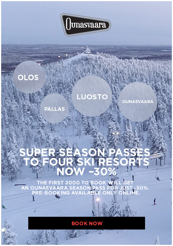 Ounasvaara – Hiihtokeskus keskellä kaupunkia